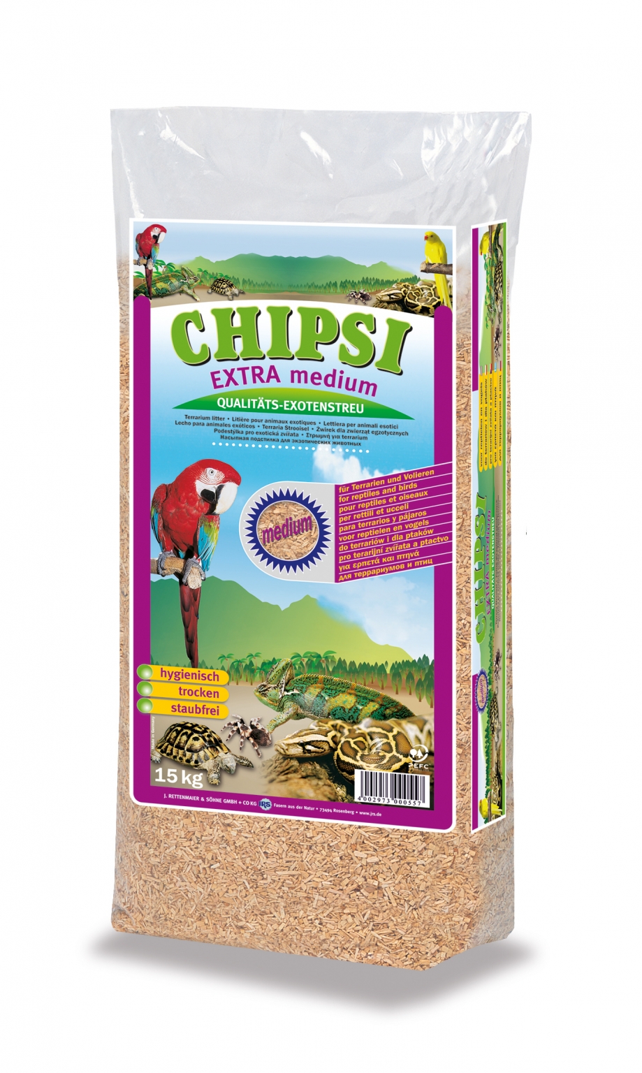 Chipsi extra medium (15 kg) - Tuincentrum Borghuis